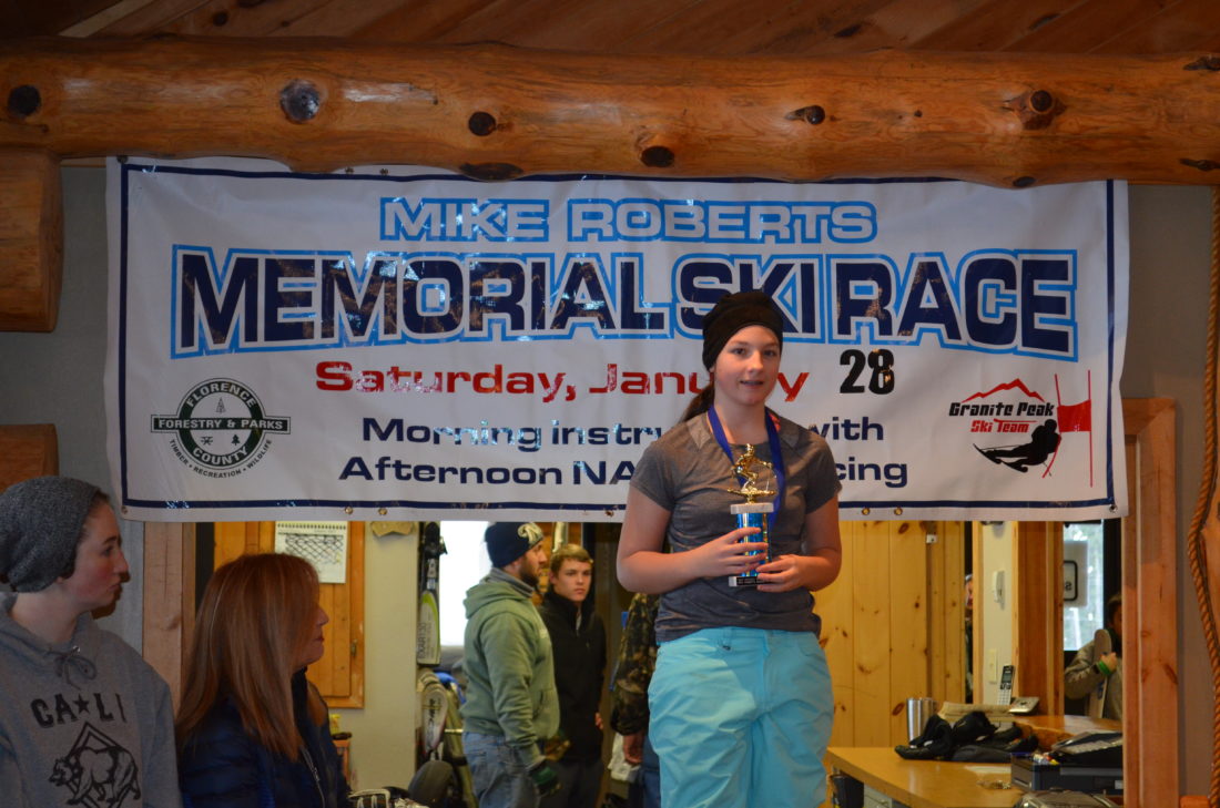 Paige Uren wins Mike Roberts Memorial Ski Race in Florence | News ...